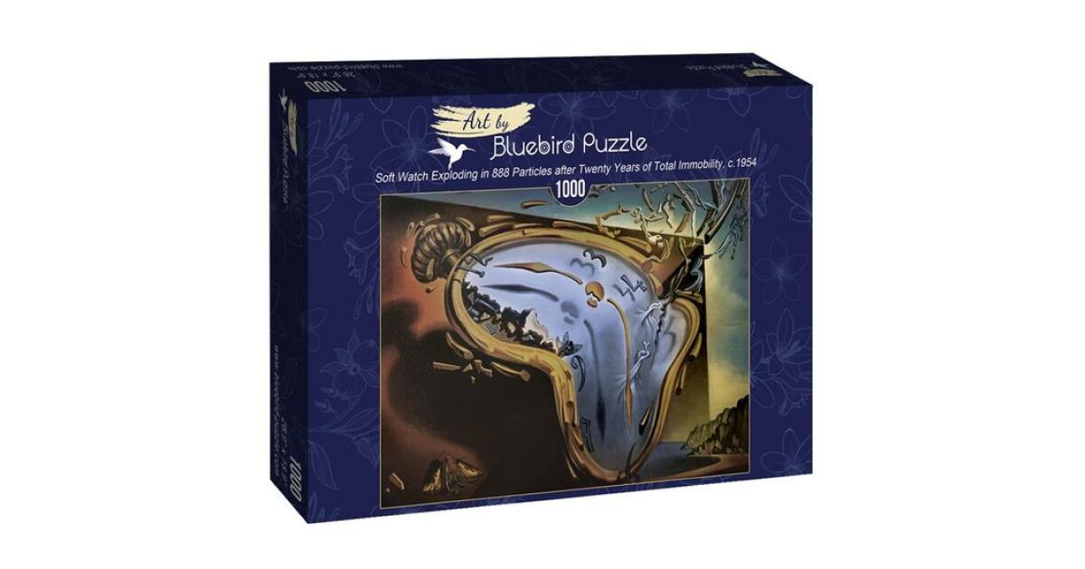 Bluebird 1000 db-os Art by puzzle - Salvador Dalí - Soft Watch ...