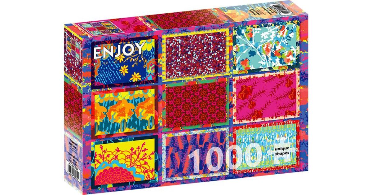 Puzzle 1000 Bunte Muster 5 | Pepita.com
