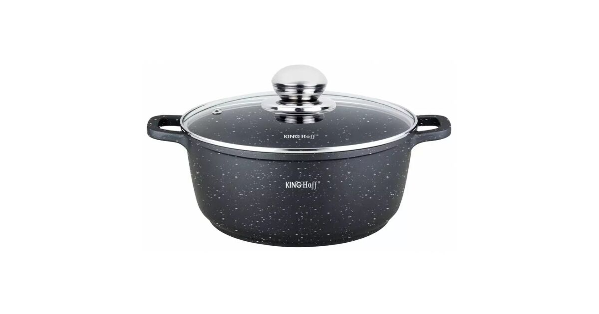 Fazék fedővel 20 CM 2,3L Kinghoff KH1593 | Pepita.hu
