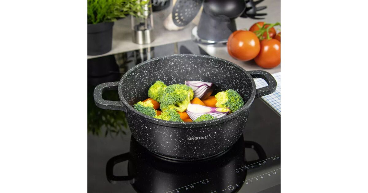 Fazék fedővel 20 CM 2,3L Kinghoff KH1593 | Pepita.hu