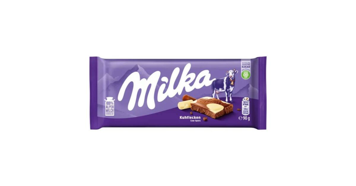 MILKA CSOKOLÁDÉ HAPPY COW 90G | Pepita.hu