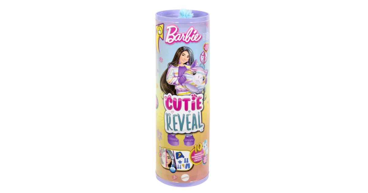 BARBIE PUPPE BARBIE KASTEN ZEBRA ENTDECKEN | Pepita.com