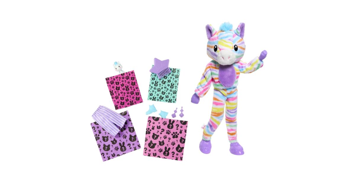 BARBIE PUPPE BARBIE KASTEN ZEBRA ENTDECKEN | Pepita.com