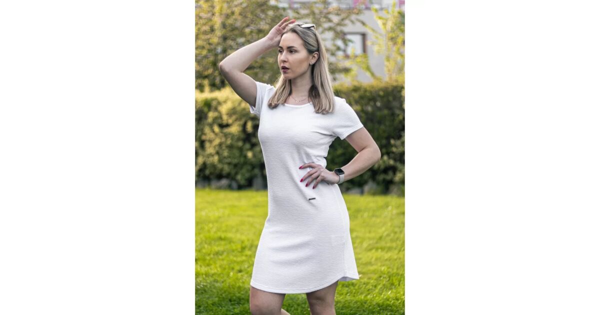 Ruha KIXMI PETUNIA FEHÉR méret: XS | Pepita.hu