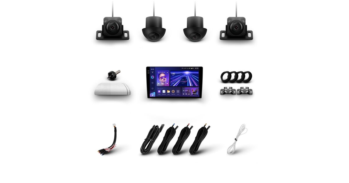 Navigácia do auta Teyes CC3 2K 360° Kia Carens 3 2013-2019 6+128GB 9.5 ...