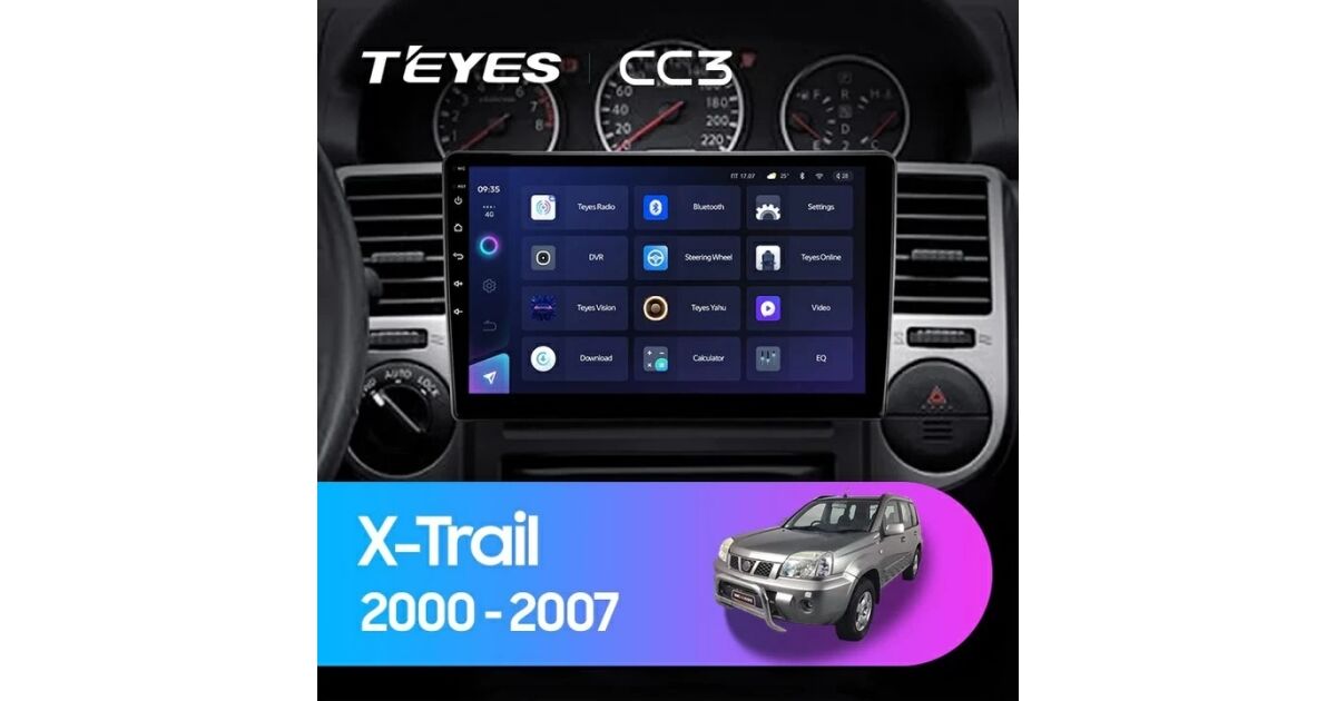 Nawigacja samochodowa Teyes CC3 360° do Nissan X-Trail 1 T30 (2000–2007 ...