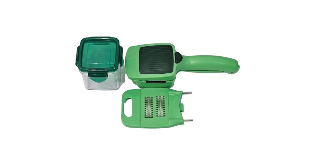 Macvi® szeletelő, aprító és daráló, 20+ szelet, zöldségek és gyümölcsök ...