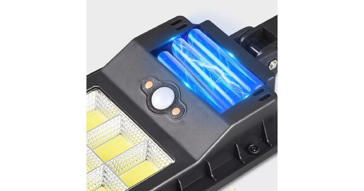Lampa Solara Macvi® cu Senzor de Miscare si Telecomanda, 279 LED SMD, 3 ...