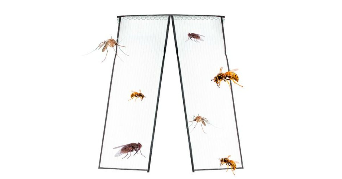 Plasa de tantari magnetica extra lata 230 x 160 cm, plasa de bug-uri ...