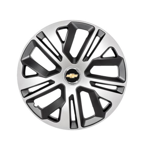 4 darabos Raven szürke-fekete R14 dísztárcsa készlet, Chevrolet ...