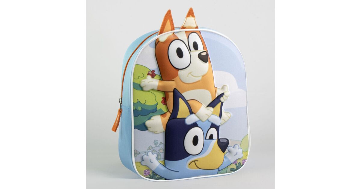 Bluey Nature 3D hátizsák, táska 31 cm | Pepita.hu