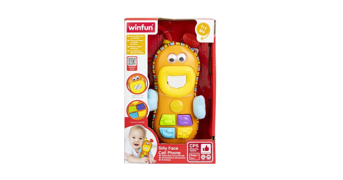 WINFUN TELEFÓN S VESELOU DIEŤATKOU | Pepita.com