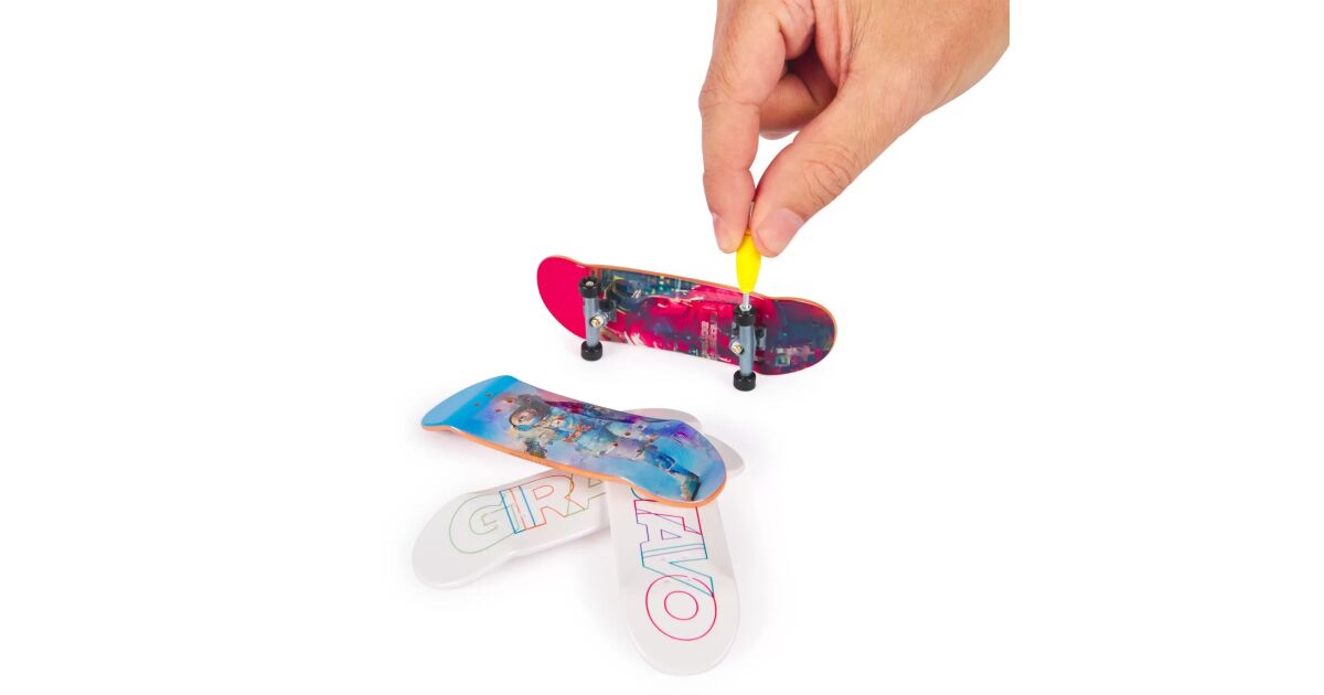 Tech Deck 4 darabos Fingerboard szett Gustavo 9.6 cm | Pepita.hu
