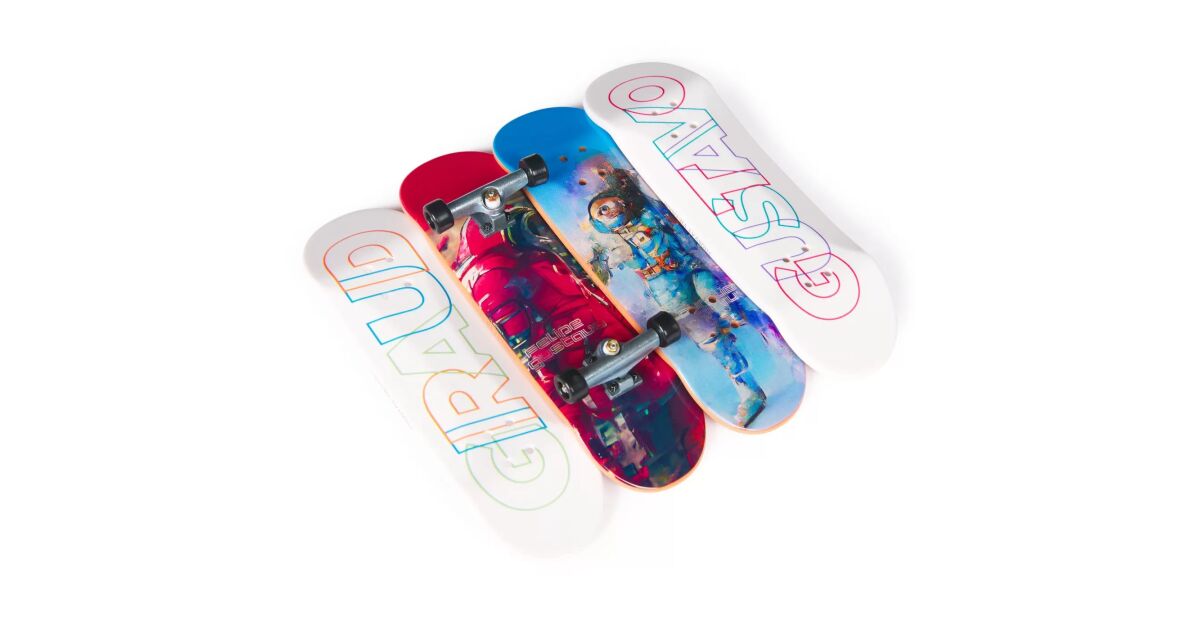 Tech Deck 4 darabos Fingerboard szett Gustavo 9.6 cm | Pepita.hu