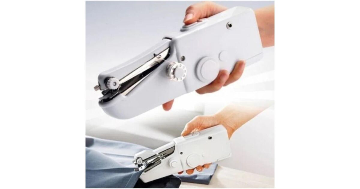 Macvi® Mini hordozható varrógép - kompakt és könnyen kezelhető, 5W-os ...