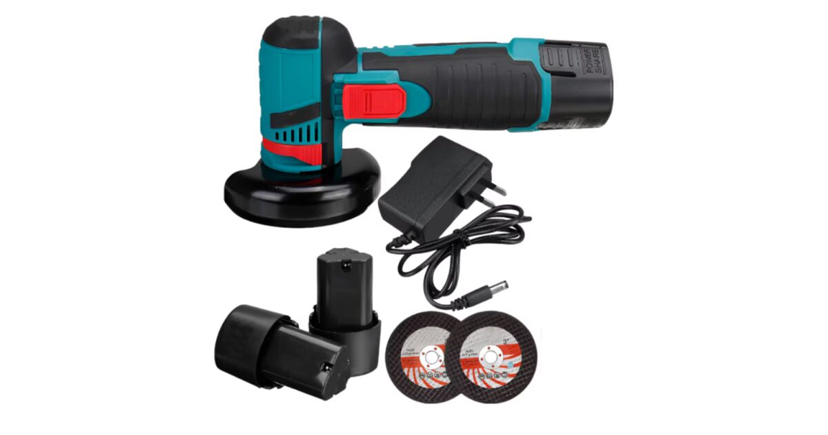 Mini Flex Electric Portabil SIKS Cu Acumulator, Polizor Unghiular Cu ...