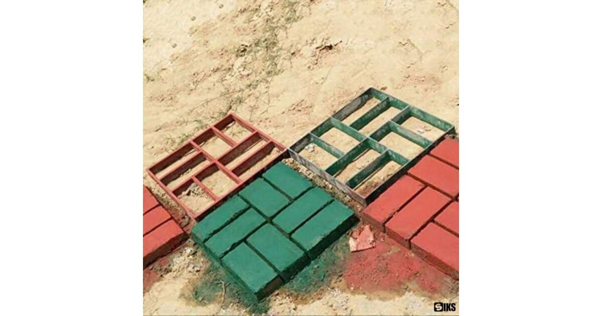 Matrita Cu Contur SIKS pentru Turnat Pavaj din Beton Amprentat Sau ...