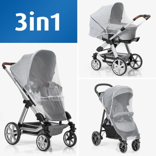 Plasă pentru cărucioare, Protecție împotriva țânțarilor, 0+ luni, Alb ...