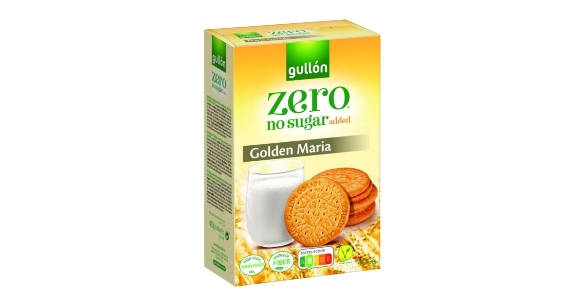 Gullón golden maria zero keksz hozzáadott cukor nélkül 400 g | Pepita.hu