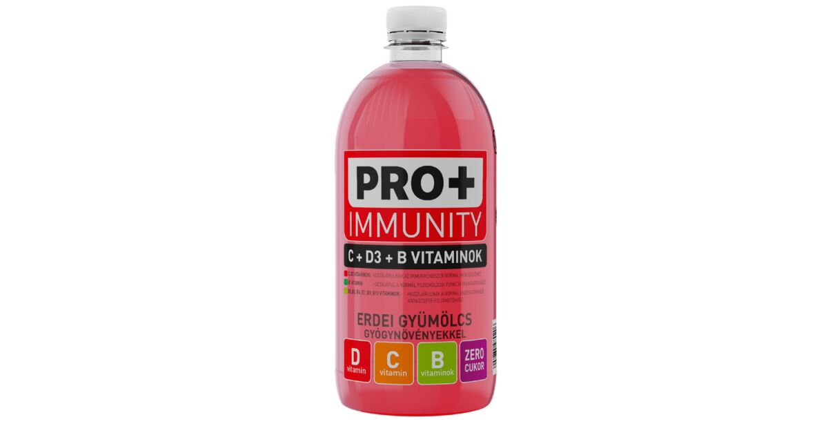 PRO+ Immunity - Erdei gyümölcs 750 ml | Pepita.hu