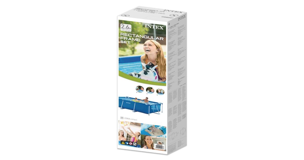 INTEX Metal medence 300 x 200 x 75 cm (28275) | Pepita.hu
