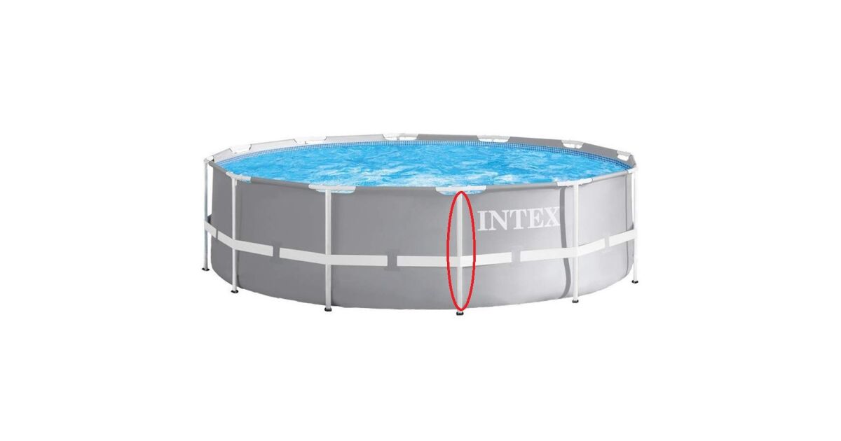 INTEX medence tartóláb, 305 x 99 és 366 x 99 cm Prism típusú kör alakú ...