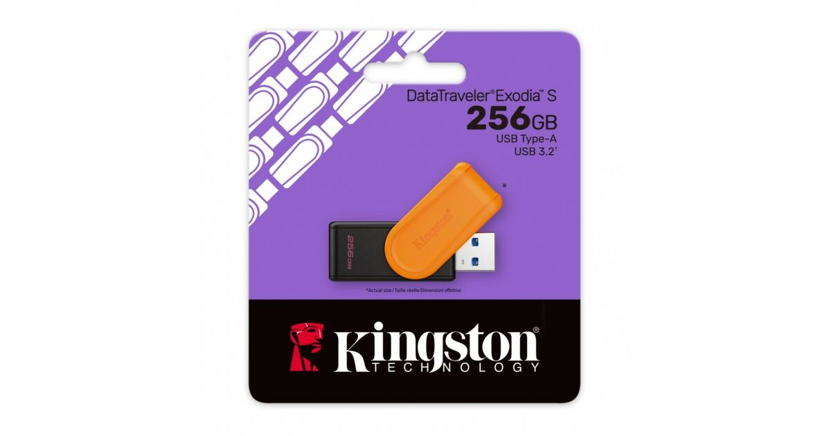 Micro SD карта с адаптер Kingston DTXS/256GB 256GB, USB-A, USB 3.2 ...