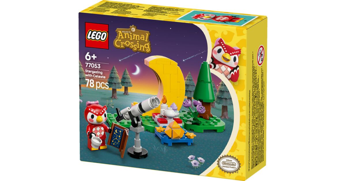LEGO Animal Crossing 77053 Privești stelele cu Celeste | Pepita.com