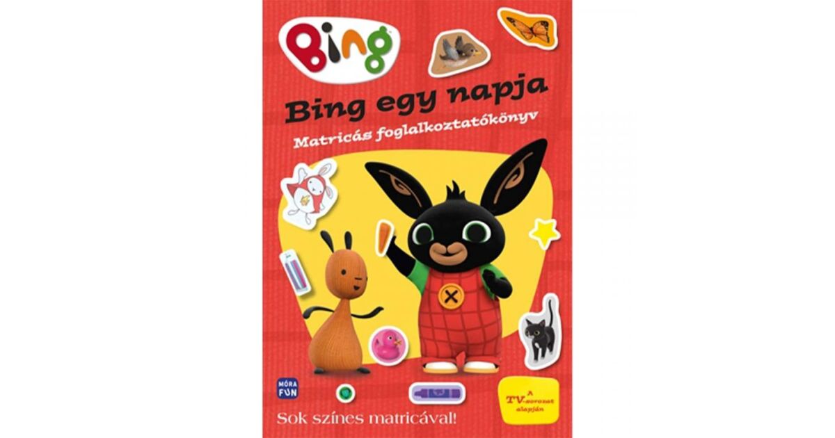 O zi din viața lui Bing - carte de activități în limba maghiară ...