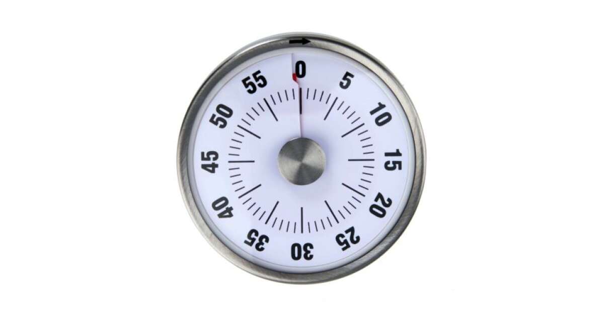 Reviews: RIGHT ON TIME Mágneses Konyhai Időzítő - 60 perc | Pepita.com