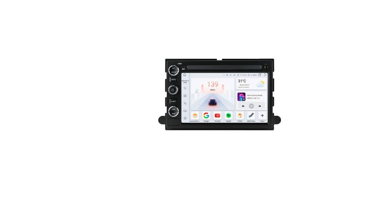 Hizpo Android 12 Car Stereo, Ford jármű kompatibilitása, GPS navigáció, S8-8G 128G-8cores-4G ...