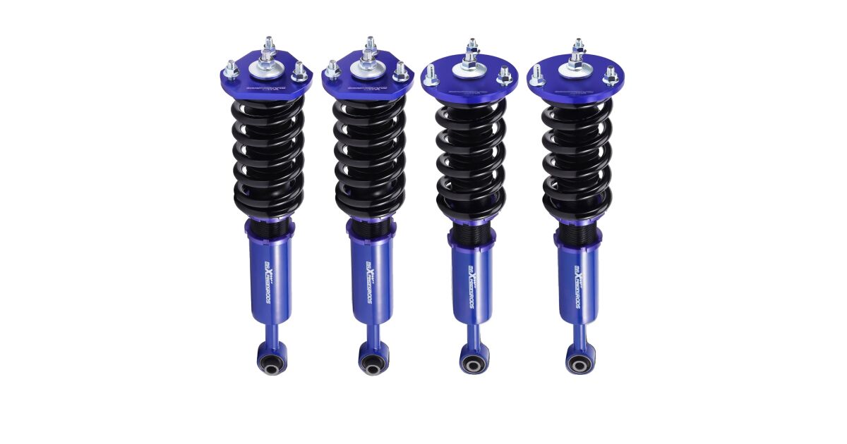 Lowering Coilover Kit, Adjustable Height, Smoother Ride, Complete ...
