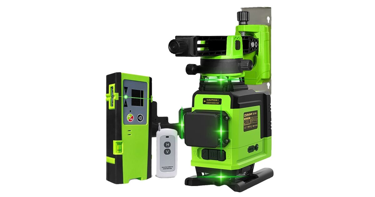 Zöld vonal lézerszint, 16 vonal, távirányító, IE16R | Pepita.hu