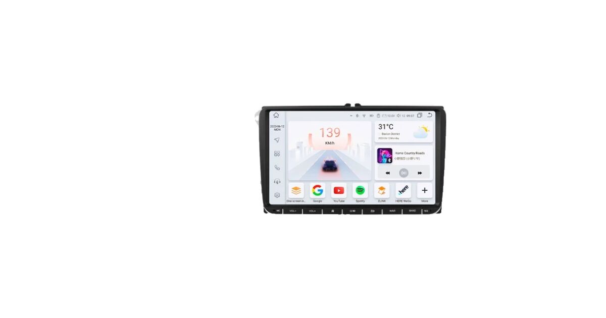 Autó multimédiás lejátszó, Android 12, Carplay GPS, S8-8G 128G-8cores-4G | Pepita.hu