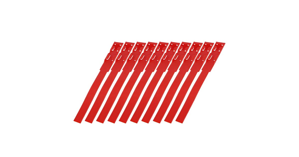 Plastic Identification Collars for Cattle, 10-Piece Set, Durable ...