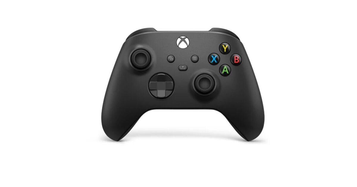 Microsoft Xbox Wireless Controller - Carbon Black - Xbox Series X|S/One ...
