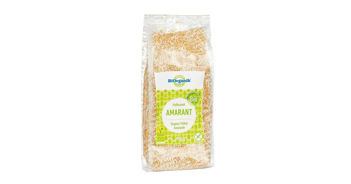 BiOrganik BIO puffasztott amarant 100 g | Pepita.hu