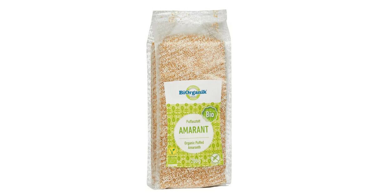 BIO puffasztott amarant 200g BiOrganik | Pepita.hu