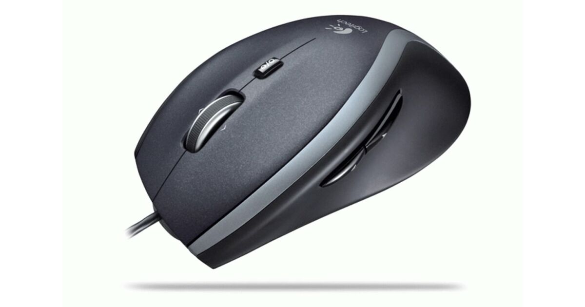 Logitech M500 myszka Po prawej stronie USB Typu-A Laser 1000 DPI ...