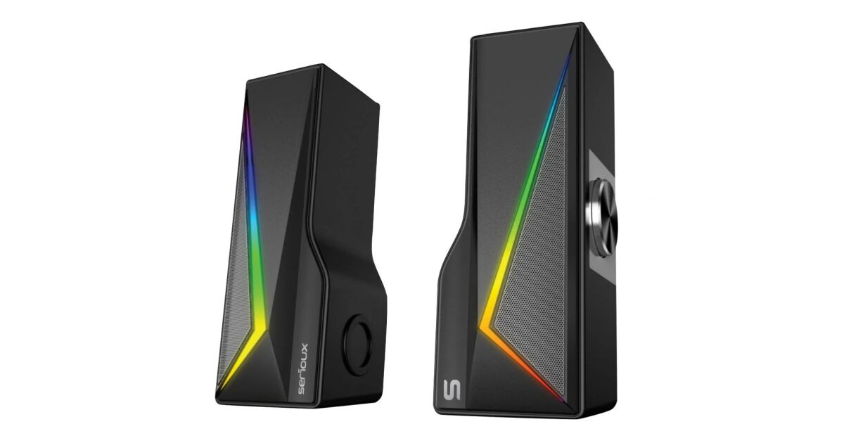 Boxe gaming 2.0 Blys RGB, functie Dual Mode Bluetooth | Pepita.com