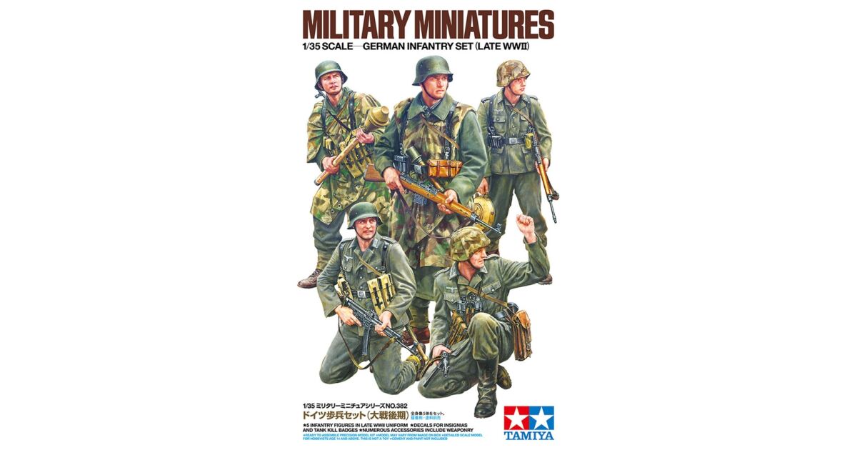 Tamiya 1:35 German Infantry Set Late (35382) | Pepita.hu
