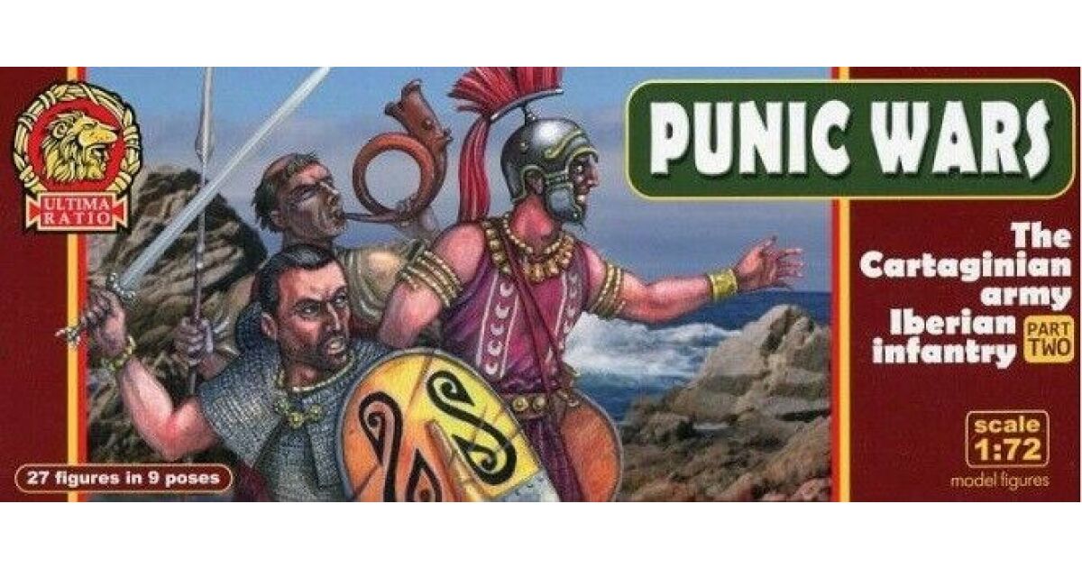 Ultima Ratio The Cartaginian army Iberian infantry - Punic Wars 1:72 ...