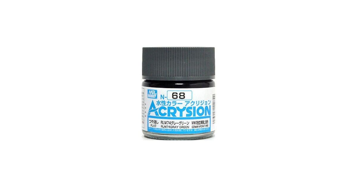 Acrysion Paint N-068 RLM74 Gray Green (10ml) | Pepita.hu