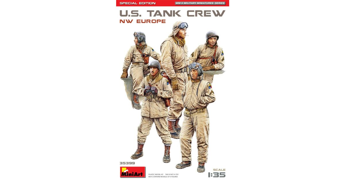 MiniArt U.S. Tank Crew (NW Europe) Special Edition 1:35 (35399 ...
