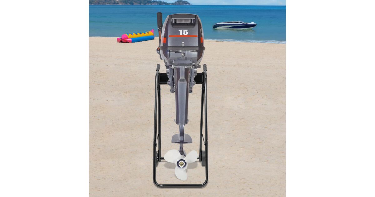 Outboard Motor Cart, Foldable Design, High Load Capacity, Durable Steel ...