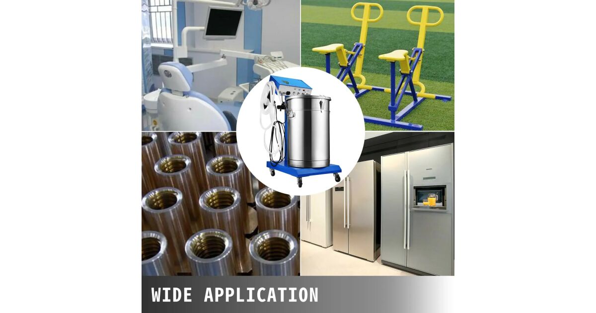 Electrostatic Powder Coating Machine, 50W Power, 450g/min Output, 45L ...