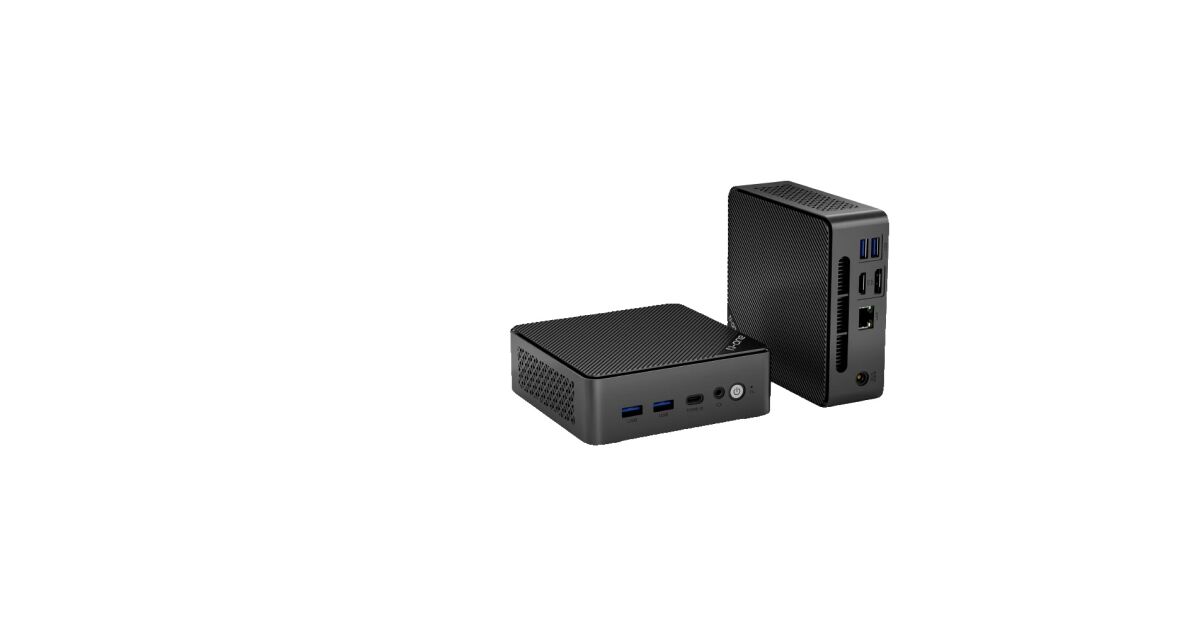 Mini PC, 16 GB DDR4 memória, 512 GB SSD, fekete | Pepita.hu