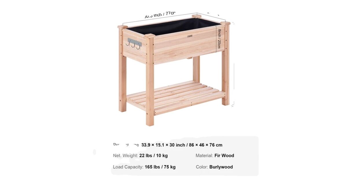 Emelt kerti ágy, egész készlet, vízelvezető rendszer, | Pepita.hu