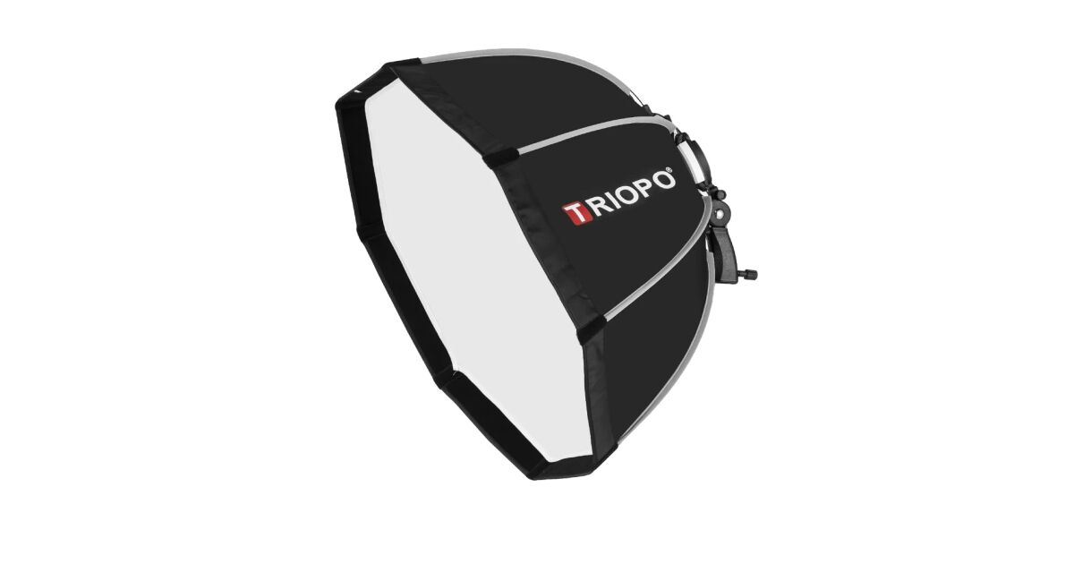 Hordozható Octagon Softbox, könnyű nejlon, több méret elérhető, 120 cm ...