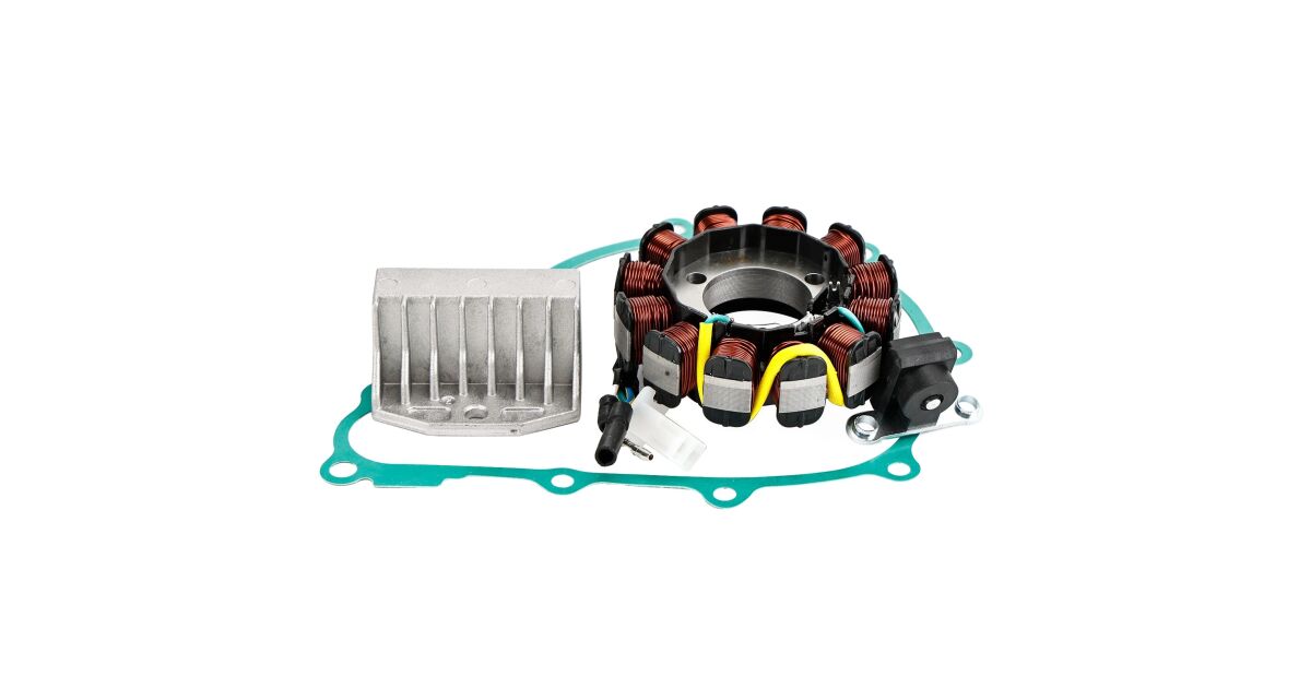 Magneto Stator Assembly, High Durability, Improved Charging Performance ...